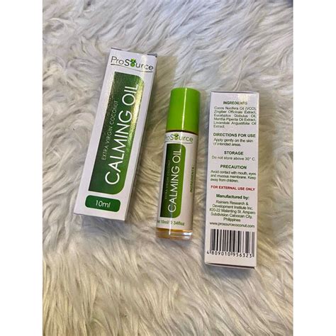 Prosource Extra Virgil Calming Oil 10ml Shopee Philippines