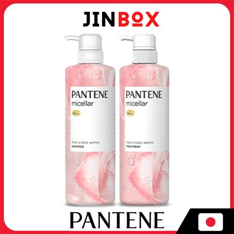 Pantene Micellar Silicone Free Shampoo And Treatment Pure And Rose Water
