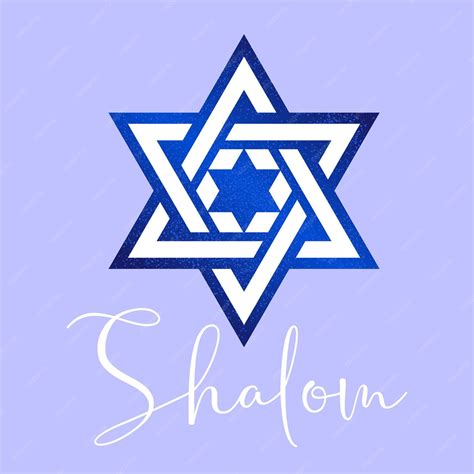 Premium Vector Shalom Text Design Shalom Is A Hebrew Word Meaning Peace