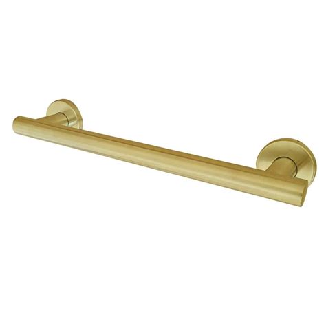 Kingston Brass Berwyn 16 In X 125 In Grab Bar In Brushed Brass