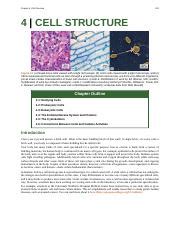 Chapter 4 Cell Structure Pdf Chapter 4 Cell Structure 153 4