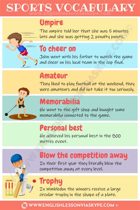 Ielts Sport Vocabulary Advanced Useful Phrases