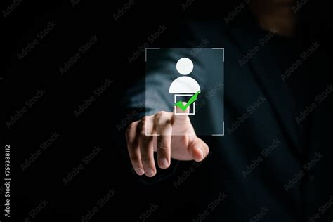 Know Your Customer Concept Business Verifying The Identity Of Clients