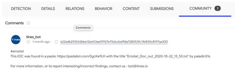 Virustotal Blog