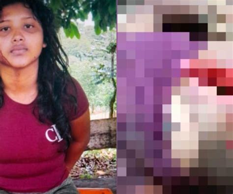 Notícias IMAGENS FORTES Jovem é assassinada e suas vísceras são
