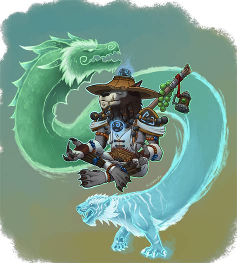 Worgen Monk By Mikeliarart On Deviantart