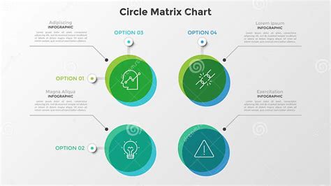 Infographic Design Template Stock Vector Illustration Of Circle