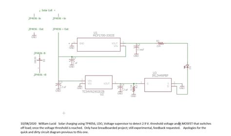 Solar Cell How To Use Voltage Supervisor And Mosfet To Switch Off