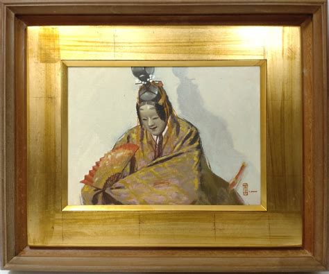 【やや傷や汚れあり】19『真作 油彩画元新協美術会会員 花房英樹【社若】共シール 裏書 直筆サイン額装縦45㎝横54㎝』検兵庫出身肉筆