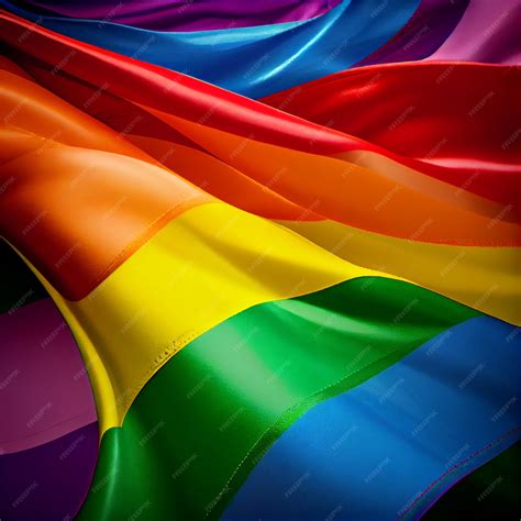 Premium Photo Rainbow Flag Pride Generative Ai