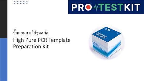 High Pure PCR Template Preparation Kit YouTube