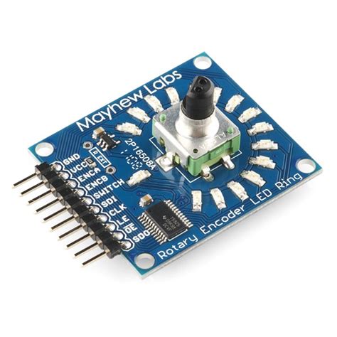 Rotary Encoder LED Ring Breakout Board Green Australia