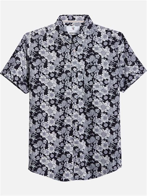 Report Collection Modern Fit Performance 4 Way Stretch Short Sleeve