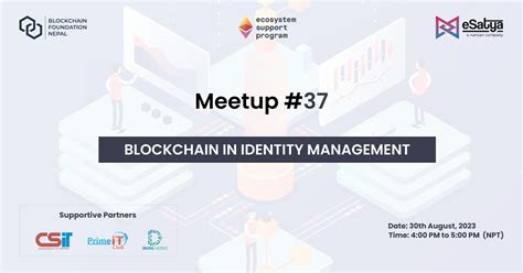 Meetup 37 Blockchain In Identity Management