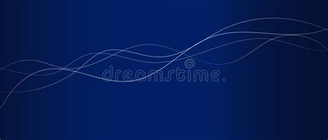 Thin Line Wavy Abstract Vector Background Stock Illustration Illustration Of Black Amplitude