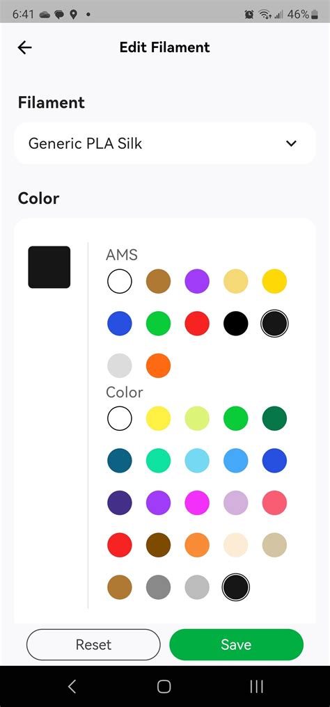 Ams Filament Type And Color Selection Issue Bambu Lab Ams Bambu Lab