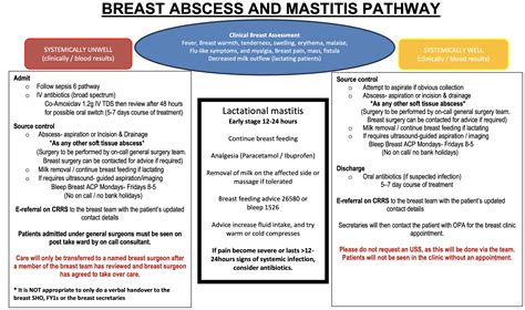Breast Abscess And Mastitis Management Gp Gateway