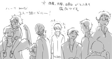 ハイキュー 腐向け有 ログ きさら☞のマンガ 腐向け 大旭 西東 Pixiv