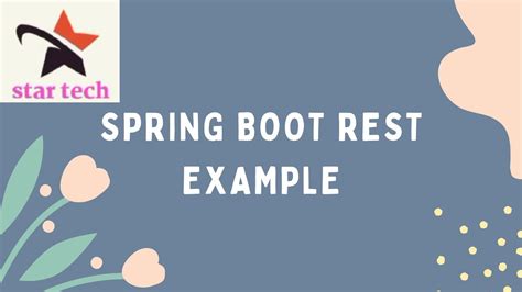 67 spring boot rest api example youtube