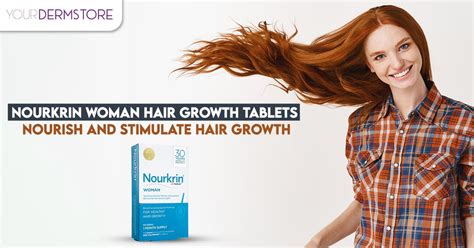 Nourkrin Woman Hair Growth Tablets Nourish And Stimulate Hair Growth
