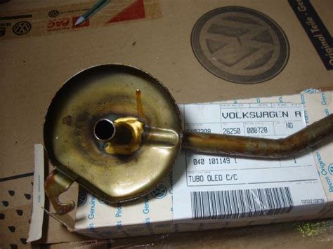 Tubo Aspira O Leo Fusca Kombi Gol Motor A Ar Original Vw Parcelamento Sem Juros