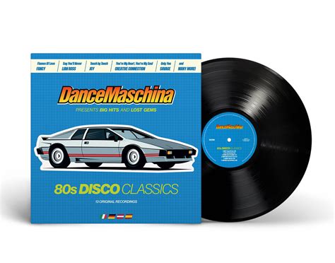 Lp Various Artists — Dancemaschina 80s Disco Classics 2025 Black