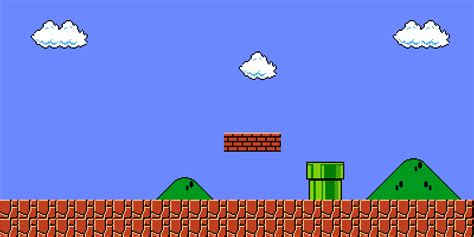 Smb1 Background By Steamerthesteamtrain On Deviantart