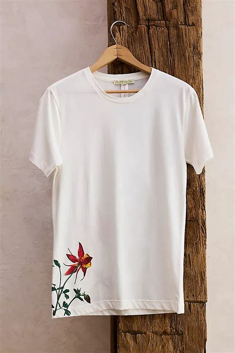 Terrain Floral Cotton Tee Terrain