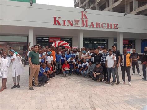 Kinshasa Kin Marché Inaugure Un Nouveau Magasin Au Quartier Gb à