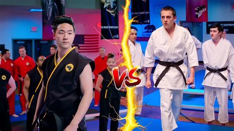 Hawk Vs Kyler Tournament Fight Scene 1080p 60fps Cobra Kai Season 4