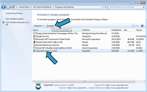 How To Uninstall Wipersoft Wipersoft Antispyware How To Uninstall Wipersoft Wipersoft Antispyware