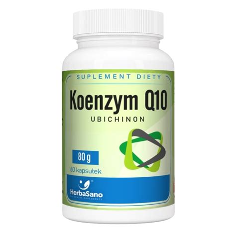 Herbasano Koenzym Q10 60 Kapsułek Cena 7900zł Sklep Aleekopl