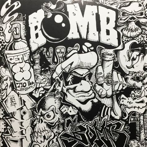 Black And White Graffiti Characters