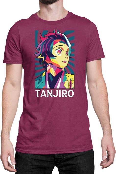 Мъжка тениска Demon Slayer Kimetsu No Yaiba Tralala Tanjiro Kamado 12