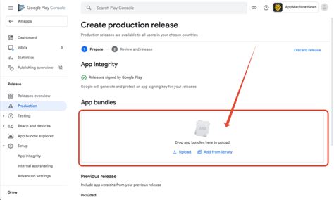Update Android App Short Appmachine Support Center