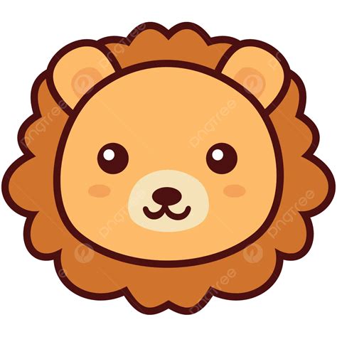 귀여운 사자 벡터 귀엽다 사자 사자 왕 Png 일러스트 및 벡터 에 대한 무료 다운로드 Pngtree