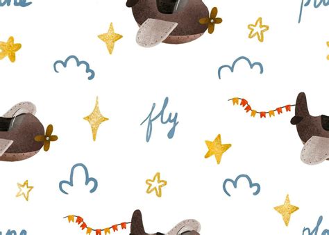 Plane Illustration Pattern 30520415 Vector Art At Vecteezy