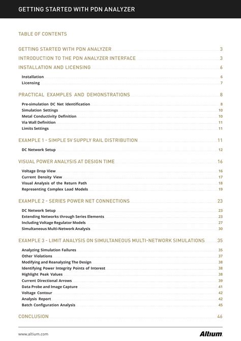 Getting Started With Pdn Analyzer Pdf