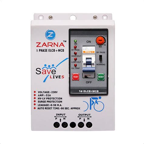 Single Phase Digital Elcb Mcb Manufacturer From Vadodara Gujarat