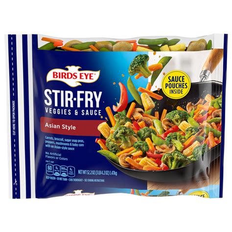 Save On Birds Eye Asian Style Stir Fry Veggies And Sauce Frozen Order