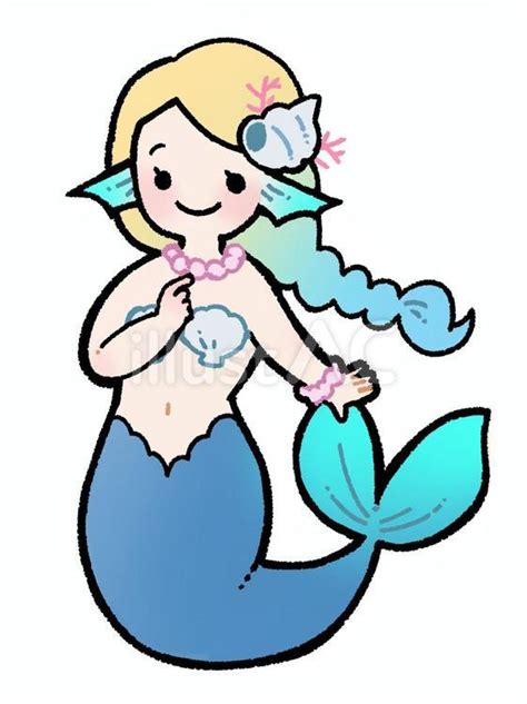 人魚イラスト No 25133583無料イラストフリー素材ならイラストAC