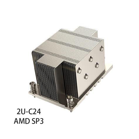Amd Sp3 Tr4 Cpu Passive Heatsink 2u With 5 Heat Pipes For Amd Desktop