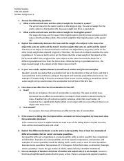 PHY 115 WA 2 Docx Sydney Veasley PHY 115 OL009 Written Assignment 2 1