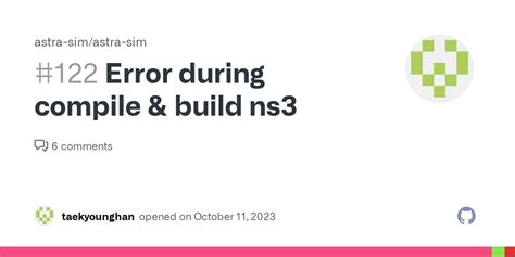 Error During Compile And Build Ns3 · Issue 122 · Astra Simastra Sim