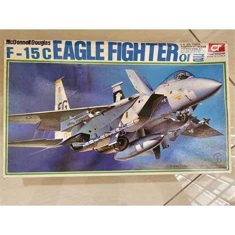 Idea 1 72 Mc Donnell Douglas F 15C Eagle Made In Korea Plastic Model