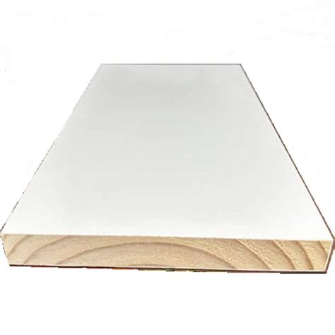1 In X 4 In X 16 Ft Primed Fj S4s Board 702636 The Home Depot