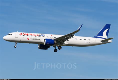 TC LTS Airbus A321 271NX AnadoluJet Julian Mittnacht JetPhotos
