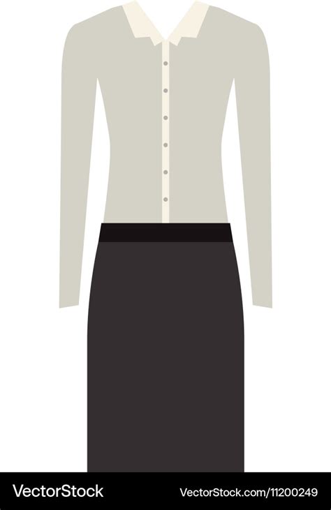 Executive Woman Clothes Royalty Free Vector Image