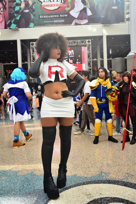 Varsenex anime expo 2023 cosplay team rocket Jessie Pokémon in 2024 Cute cosplay Cosplay cute