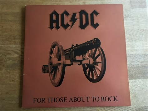 Acdc For Those About To Rock We Salute You Lp